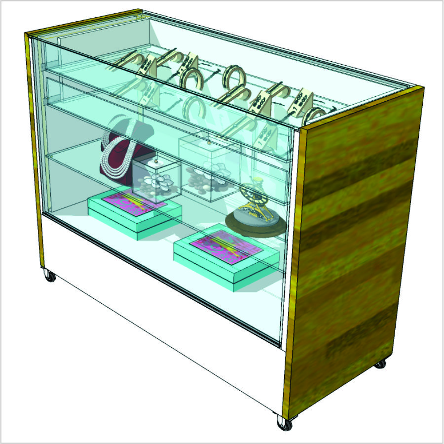 6 – Vitrines e modulados – Expoloja